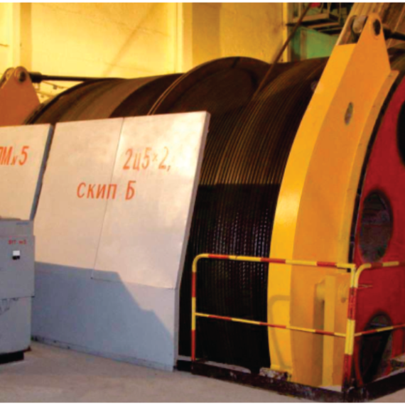 Double-drum mine winders - NKMZ CE