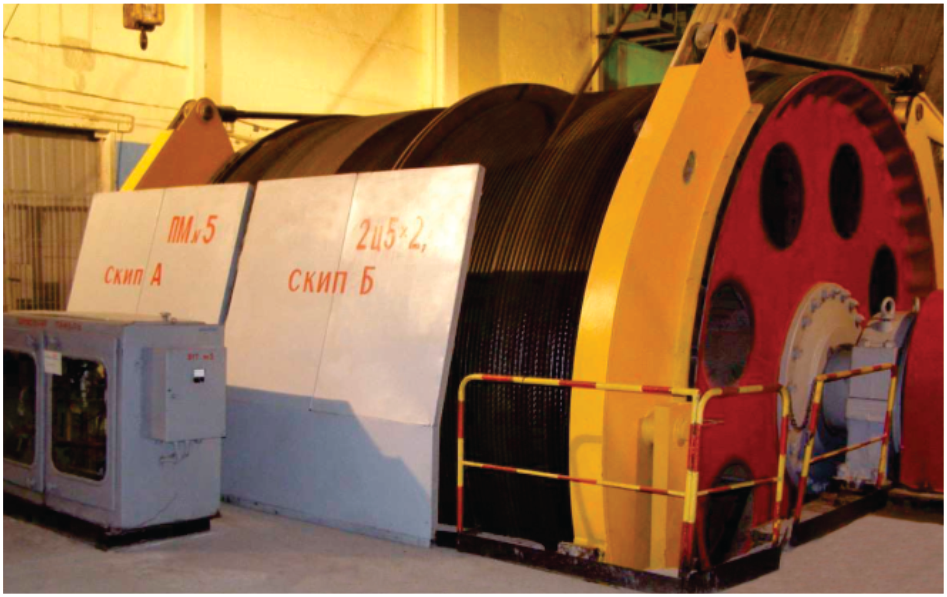 Double-drum mine winders - NKMZ CE