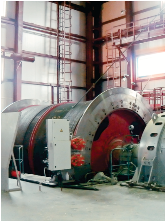 Services relating to mine winder modernization - NKMZ CE